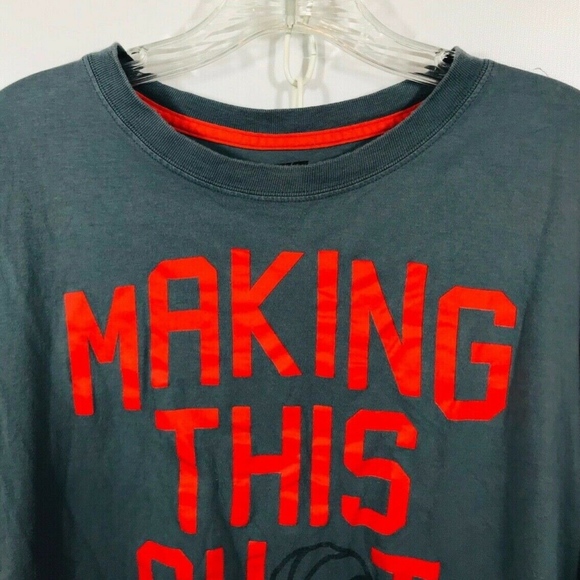 Nike | Shirts | 325 Retro Nike Ss Graphic Basketball Tee Shirt | Poshmark